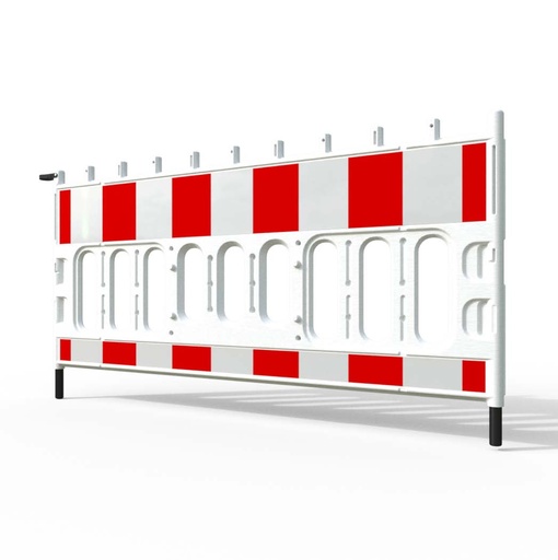 Barrières de chantier - Barrière TP, PEHD, barrières de police